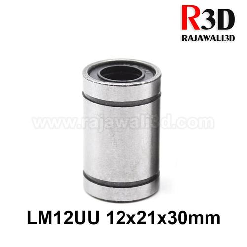 Jual Linear Bearing LM12UU Sliding Bushing 12x21x30mm - Kab. Temanggung ...