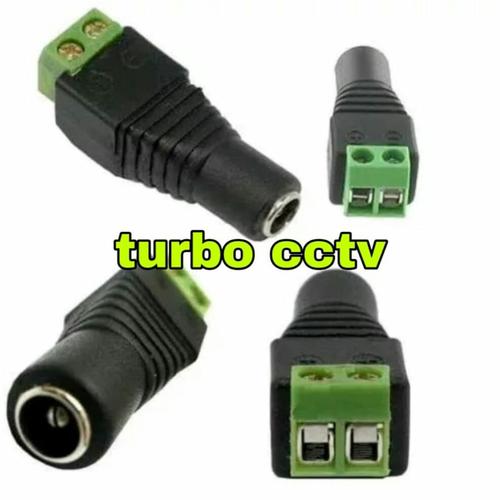 Jual jack Konektor powet dc cctv female power dc cctv - Jakarta Pusat ...