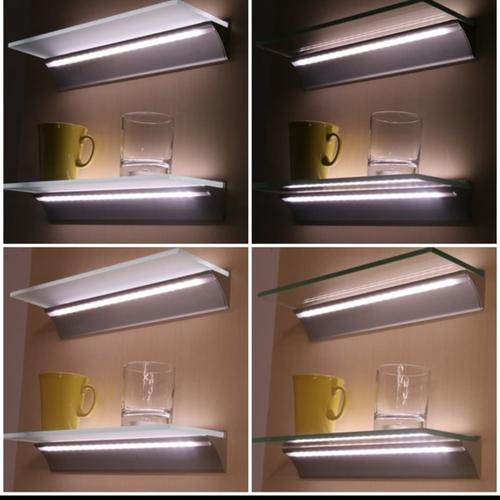 Jual profile aluminium ambalan melayang dengan lampu dan kaca. - Kota ...