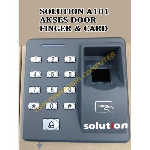 Jual Solution A101 Akses Door - Access Control - Fingerprint + Card RF ID - Jakarta Barat - Tsm ...