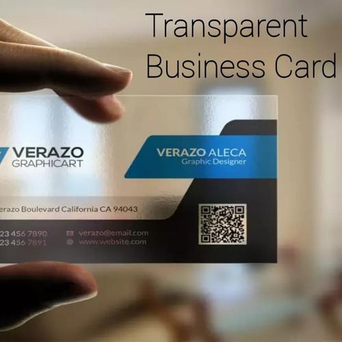 Jual Kartu Nama Transparan - CMYK - ATM/ID CARD - Jakarta Selatan - SMG ...