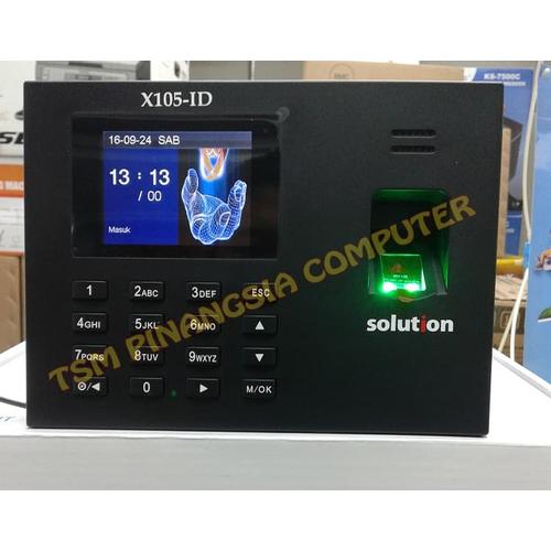 Jual Solution X105ID / Absensi Sidik Jari / Fingerprint / Finger Print ...