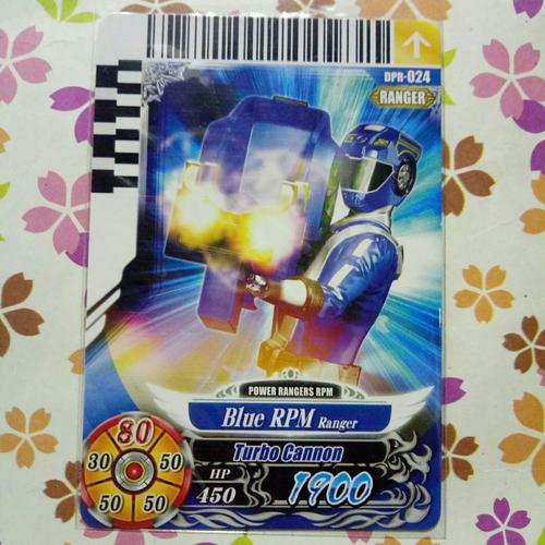 Jual power ranger card battle normal ranger blue RPM v1 - Kota Bandung ...