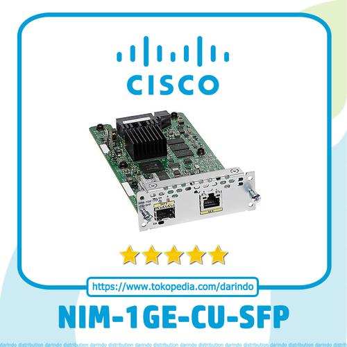 Jual Cisco 1-Port Gigabit Ethernet WAN Network Module [NIM-1GE-CU-SFP ...