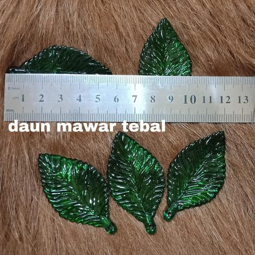 Jual 1/2 pon bahan manik daun mawar tebal - Jakarta Pusat - Manik Mote ...