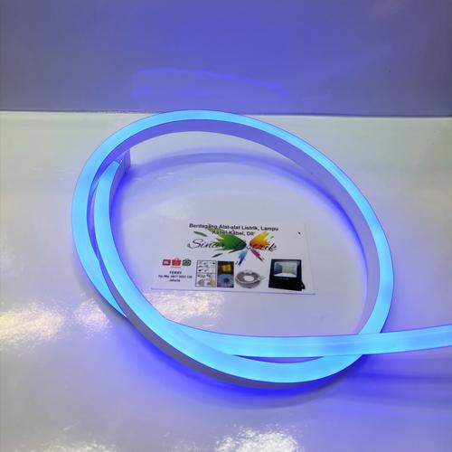Jual Lampu selang Neon flexsibel cahaya Biru/Neon Flexsibel/lampu strip ...