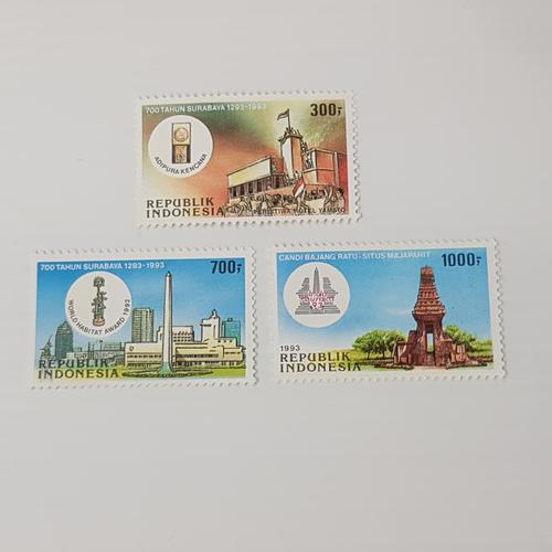 Jual Perangko/Prangko Indonesia I-439 1993. 700 Tahun Kota SURABAYA ...