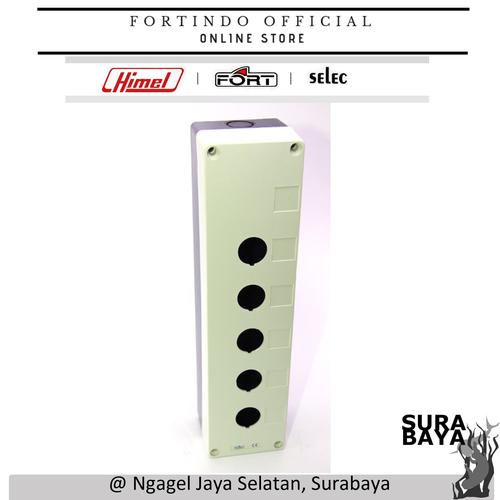 Jual Box Push Button Station 5 Hole 22mm BX5-22 FORT PANEL SURABAYA ...