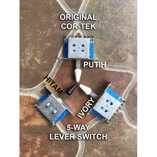Jual 5 Way Lever Switch Gitar Cor Tek Selector Guitar Pickup 5way Cor ...