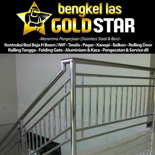 Jual Railing tangga Stainless - Jakarta Utara - Bengkel GOLD STAR ...