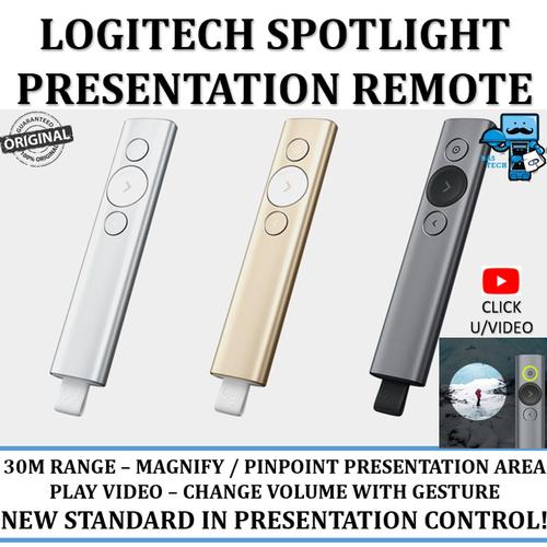 Promo Presenter Logitech Spotlight Wireless Presentation Remote Cicil 0 ...