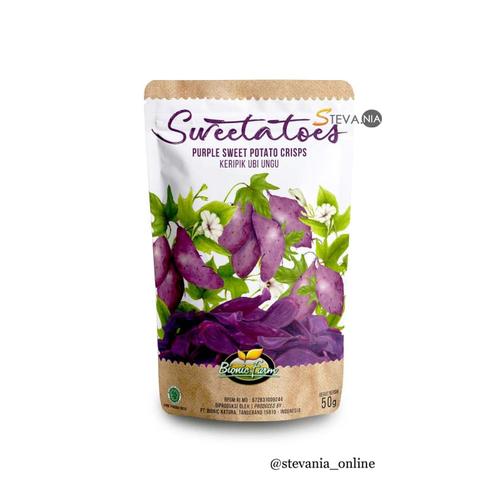 Jual BIONIC FARM PURPLE SWEET POTATO CRISPS 50GR - Kota Tangerang ...