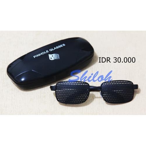 Jual Kacamata terapi pinhole theraphy min plus lazy eye kaca mata - Kab ...