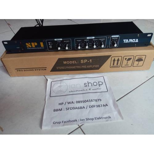 Jual Tone Control Parametric Tone Parametrik Targa SP-1 Bass Frekuensi ...