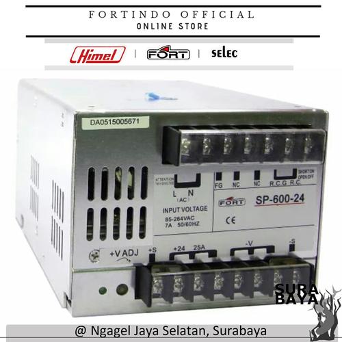 Jual Power Supply AC To DC Voltage S-500-24 FORT PANEL SURABAYA - Kota ...