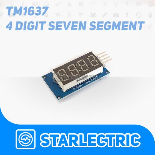 Jual TM1637 Seven Segment 7 Segment 4 Digit Display Modul - Jakarta ...
