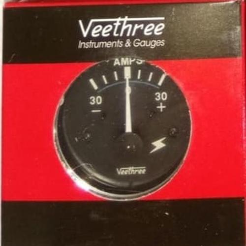 Jual Veethree Ampere Meter Gauge / Ammeter 12/24V - Kota Surabaya ...