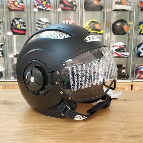 Jual Zeus ZS218 Matt Black SPECIAL EDITION RETRO Z218 - XL - Jakarta ...