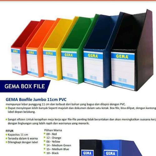 Jual gema box file jumbo 11 cm pvc - Jakarta Selatan - Resky berkah new ...