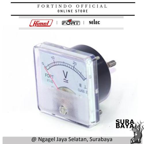 Jual Analog Volt Panel Meter FORT Type OB-45V FORT PANEL SURABAYA ...