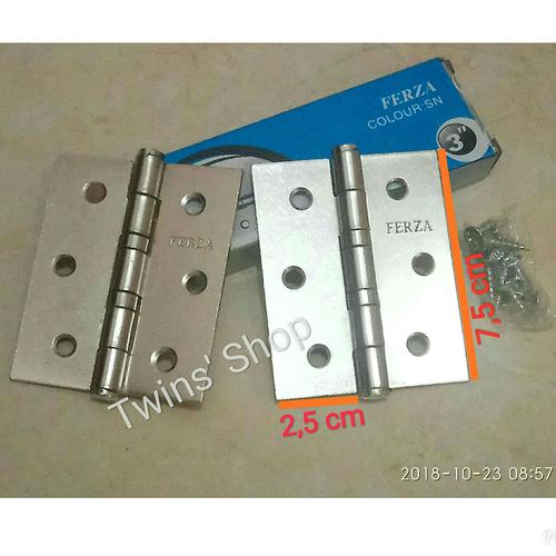 Jual Engsel Jendela 3 inch Bahan Besi Merk Ferza / Engsel 3" - Jakarta ...
