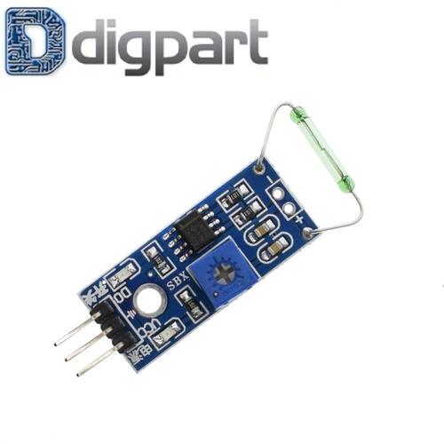 Jual Magnetic Reed Sensor Switch Magnetron Magnet Modul Arduino ...