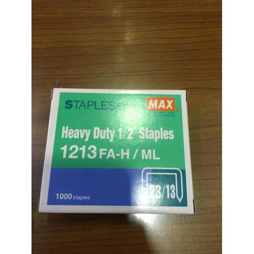Jual Isi Staples Max Heavy Duty 1/2" 1213 FA-H / ML /23/13 ORIGINAL ...
