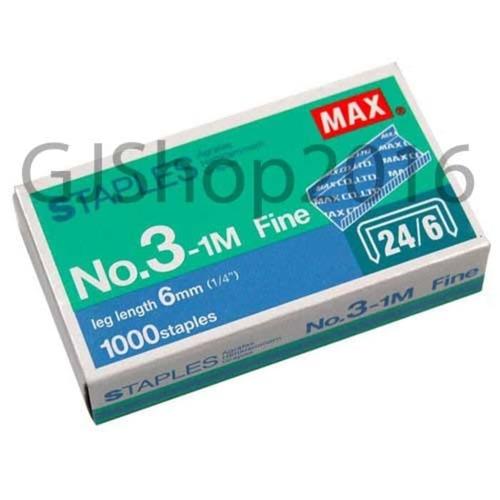 Jual Isi Staples Stapler Strapler Stepler Max No 3 - Jakarta Utara - GJ ...