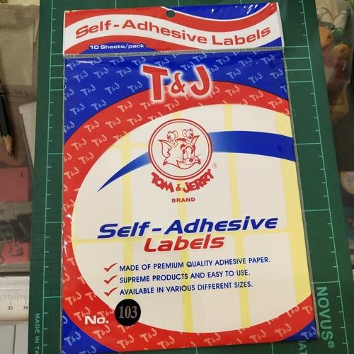 Jual Sticker Label T&J 103 - Kota Tangerang - Artamedia | Tokopedia