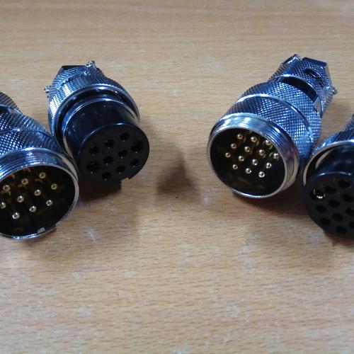 Jual Circular connector konektor besi mobile 30 mm 10 14 pin bkan ...