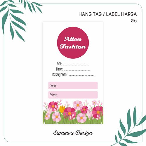 Jual Hang Tag / Tag Harga / Tag Produk / Label Harga Produk / Price Tag ...