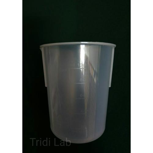 Jual Beaker Plastik PP 100 ml Azlon Beaker Polypropylene 100 ml ...