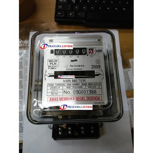 Jual Kwh Meter 1Phase 20(60)A Analog Merk Actaris - Jakarta Pusat - Pratama Listrik | Tokopedia