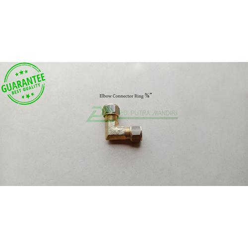 Jual Elbow Connector (Ring) 3/8 - Kuningan "Elbow Union Ring" - Jakarta ...