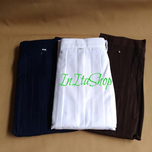 Jual Rok Panjang SMP Mampank / Rok SMP Panjang / Seragam Sekolah ...