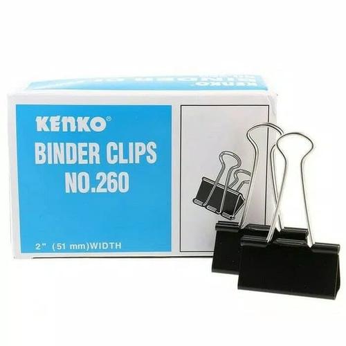 Jual binder clip 260 1 box isi 12 - Jakarta Selatan - haikal stationery ...