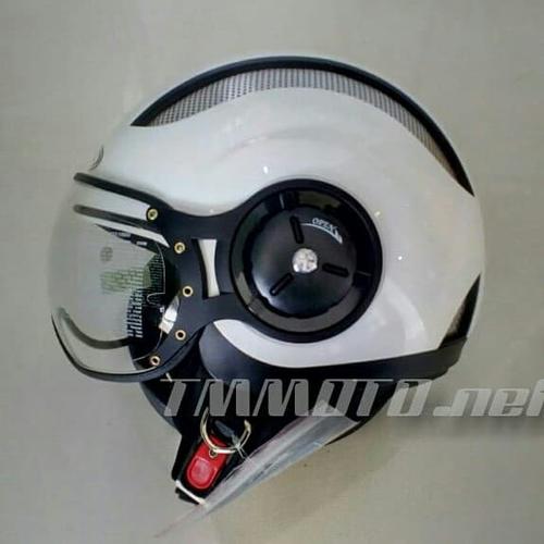 Jual Helm Zeus Z218 / ZS218 retro - Solid White - Kota Tangerang ...