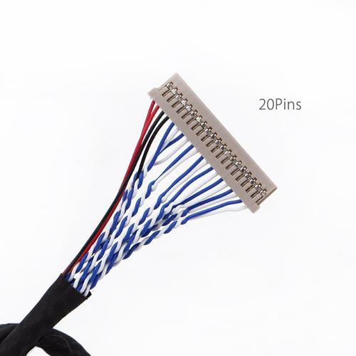 Jual Kabel LVDS DF14 - 20Pin Single Channel 8 Bit / Dual Channel 6 Bit ...