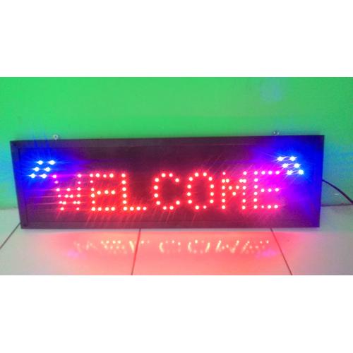 Jual Papan Tulisan Lampu LED Sign ~ WELCOME ~ - Kab. Magelang - Askara ...