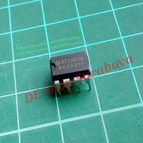 Jual IC NE5532 NE 5532 Dual Low Noise Operational Amplifier Audio DIP8 ...