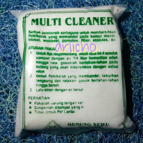 Jual MULTI CLEANER Pembersih Lantai - Kerak - Bubuk Pembersih Serbaguna ...