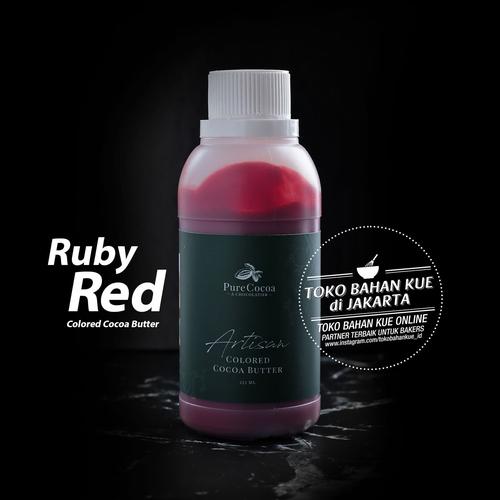 Jual Pure Cocoa Artisan Chocolate Coloring Cocoa Butter Pewarna Merah ...