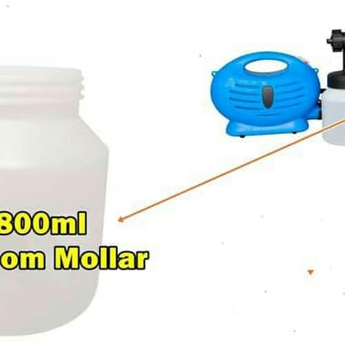 Jual Tabung botol spray gun elektrik mollar 800ml paint zoom - Kota ...