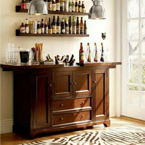 Jual Mini bar meja cafe rak laci minimalis - Kab. Jepara - Solid Wood ...