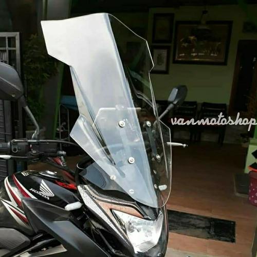 Jual WINDSHIELD VISOR WINSILD VERZA NMP CB150 R LED MT25 BYSON NVL NVA ...