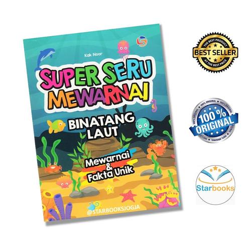 Jual SUPER SERU MEWARNAI BINATANG LAUT - TERANG SEJATI - Jakarta ...