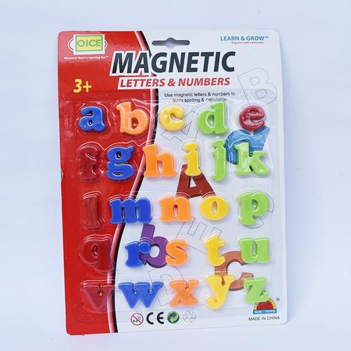 Jual Magnetic Letter & Number / Magnet Angka Huruf / angka tempel ...