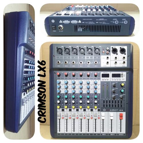 Jual MIXER AUDIO 6 CHANNEL CRIMSON LX 6 PROFESIONAL - Jakarta Barat - GROSIRTOSERBA ELECTRONIK ...