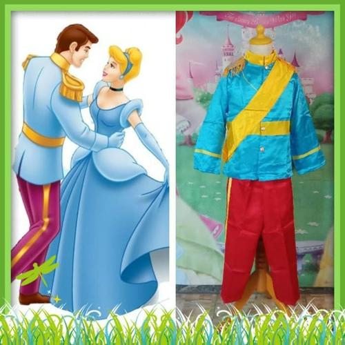 Jual Kostum Baju Disney Prince Charming Pangeran Cinderella 2 - 12 ...