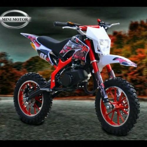 Jual Motor mini MEDIUM TRAIL 49CC MT4-A - Biru - Kab. Tangerang ...